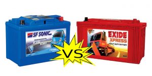 SF Sonic vs Exide Battery | Differences - PowerUpTips