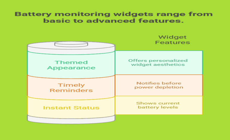Show Battery for All Devices on Widget Easily