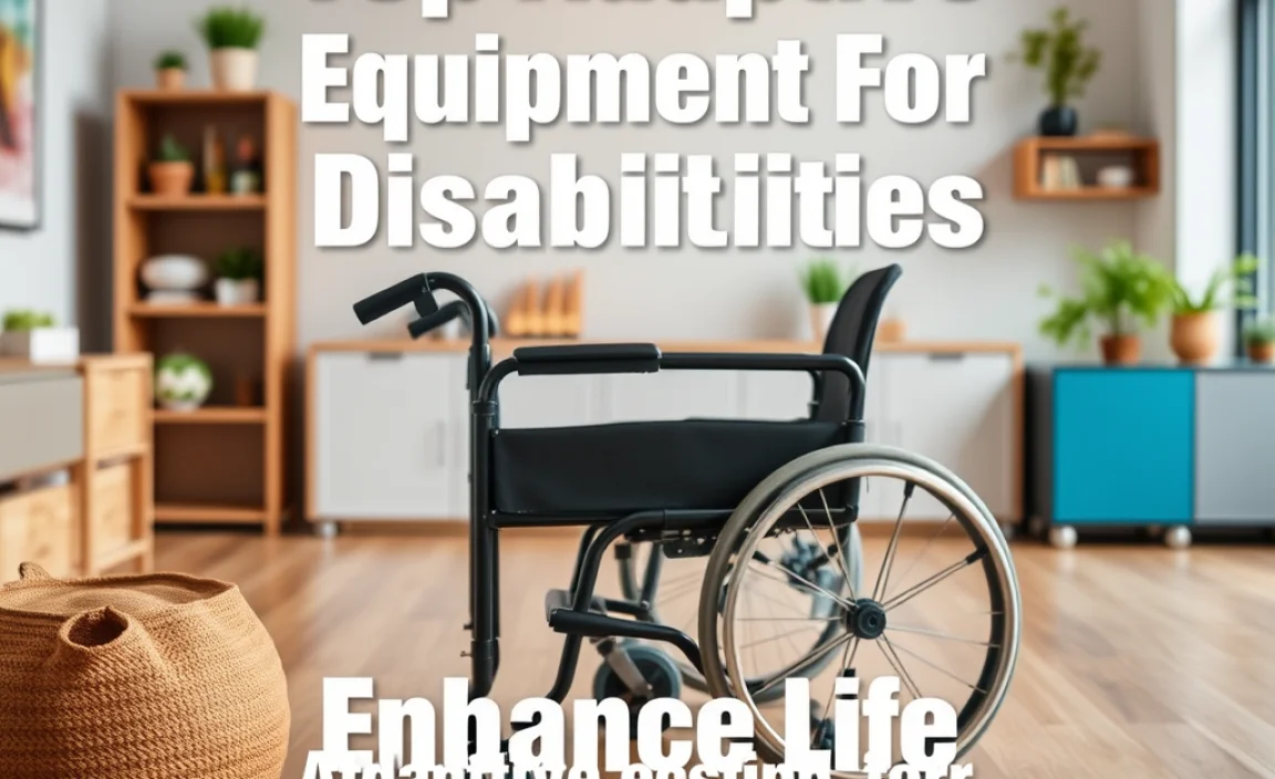 Top Adaptive Equipment For Disabilities: Enhance Life - PowerUpTips