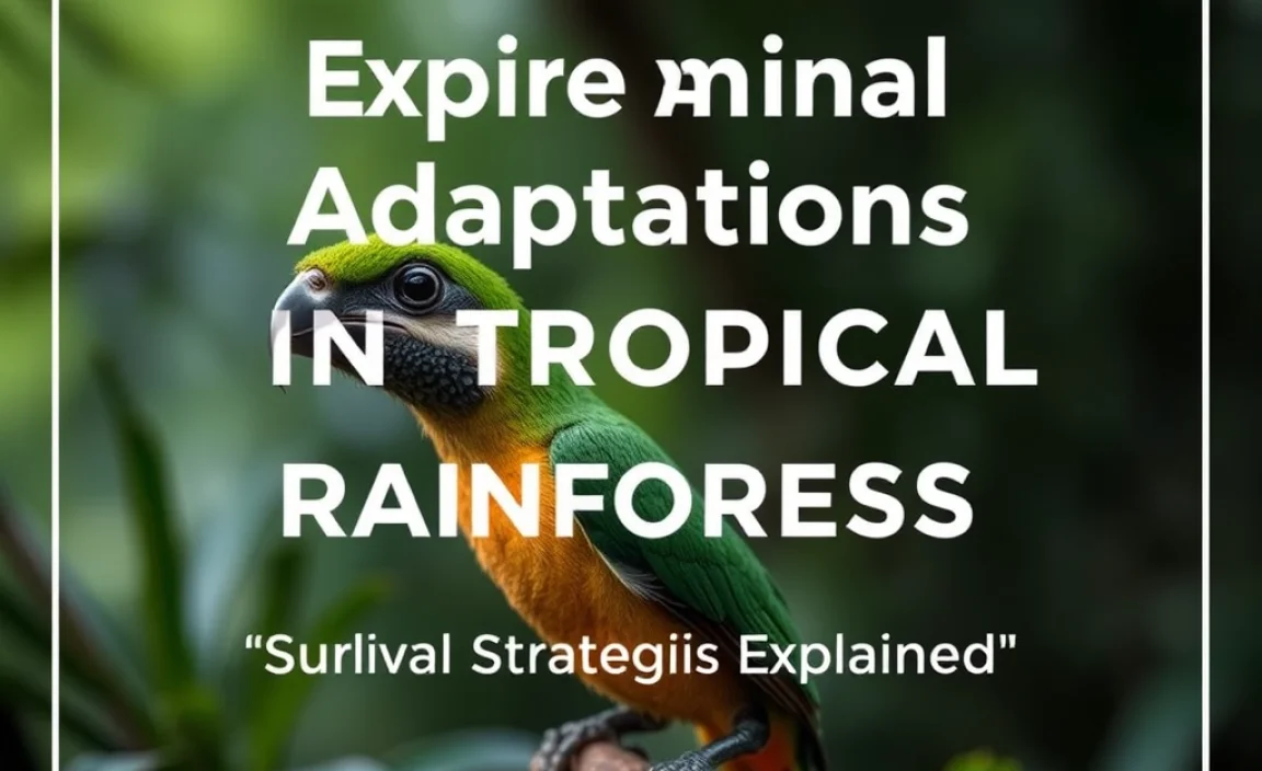 Explore Animal Adaptations In Tropical Rainforests - PowerUpTips
