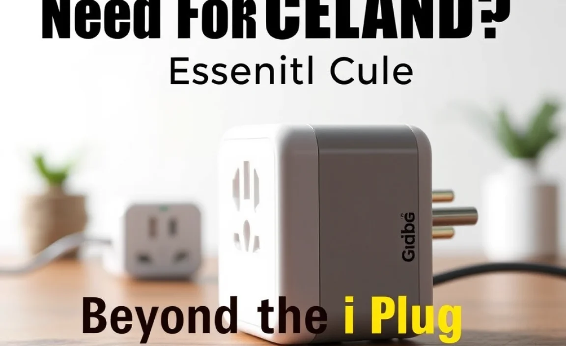 What Adapter Do I Need For Iceland: Essential Guide - PowerUpTips