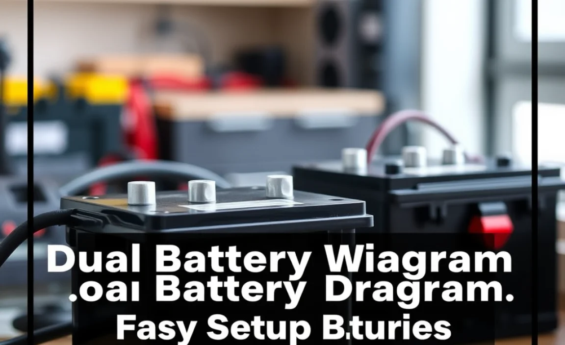 Dual Battery Wiring Diagram For Boat: Easy Setup Guide - PowerUpTips