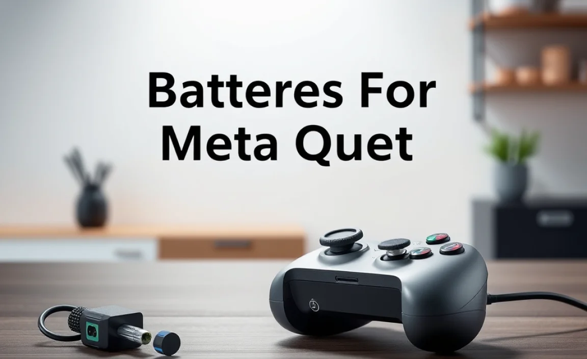 Batteries For Meta Quest 3 Controllers: Essential Power - PowerUpTips