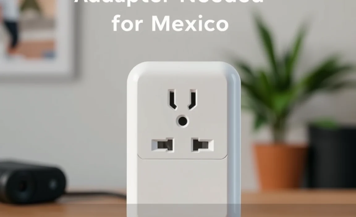 Adapter Needed For Mexico: Essential Travel Guide - PowerUpTips