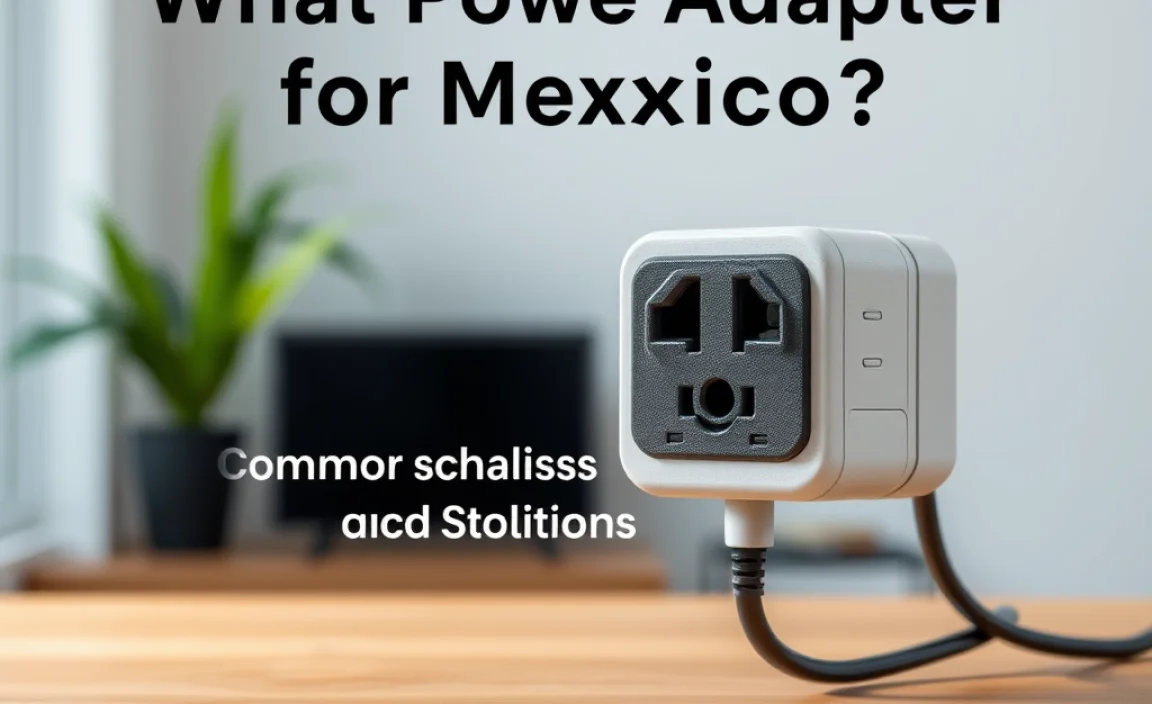 What Power Adapter for Mexico: Essential Guide - PowerUpTips
