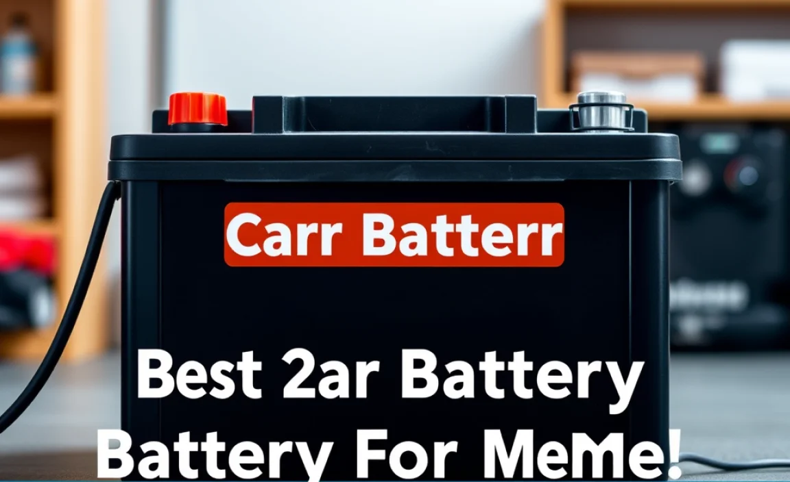 Best 24V Car Battery For Suvs Near Me: Top Picks! - PowerUpTips