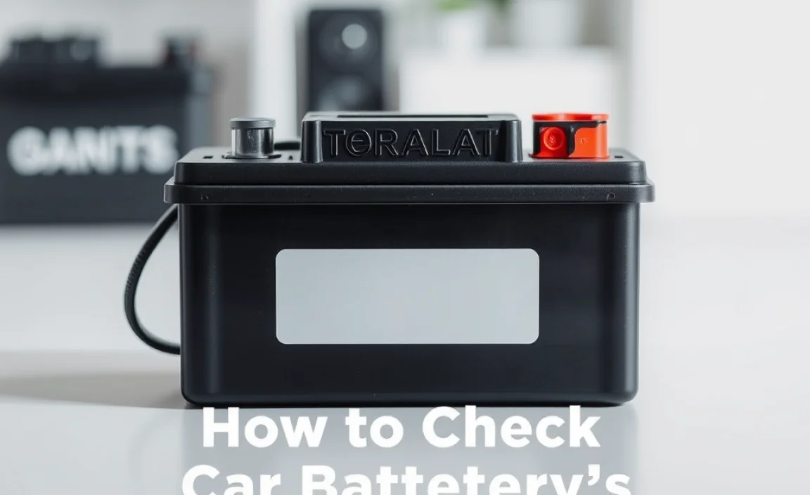 Water For Battery Car: Essential Guide - PowerUpTips
