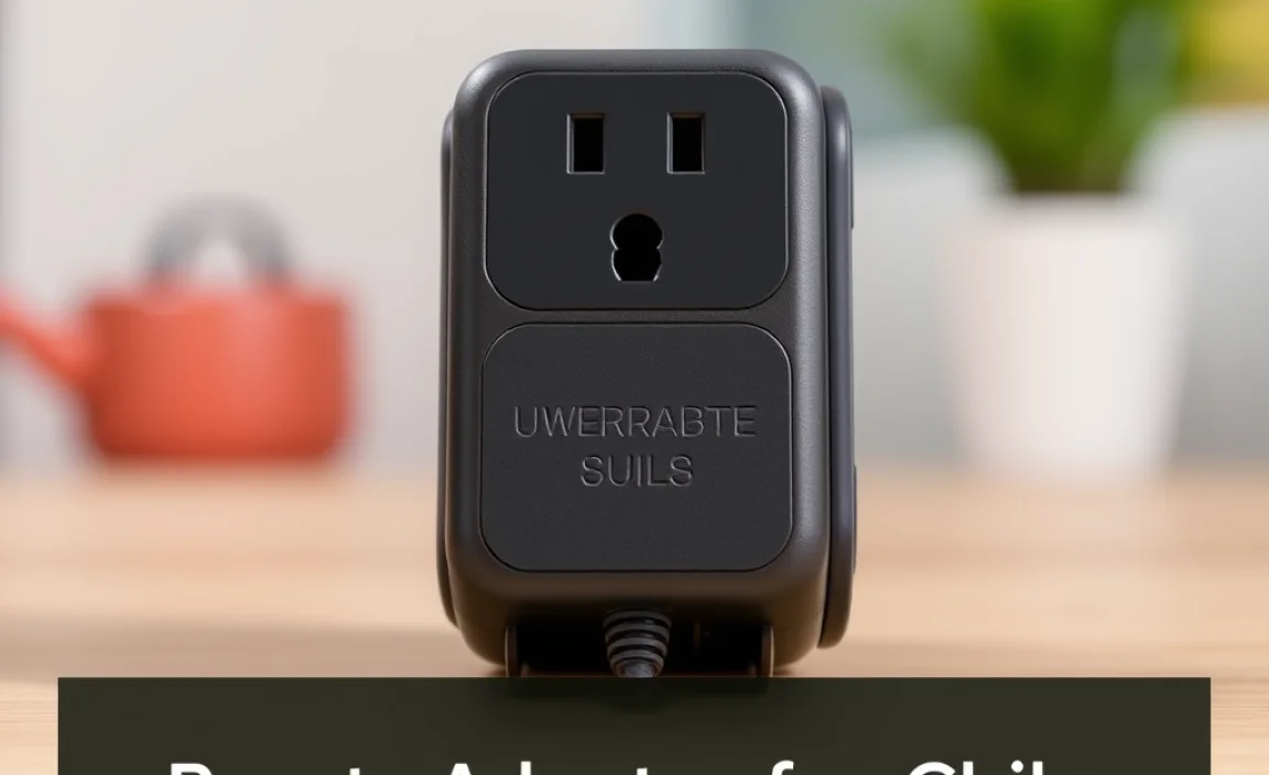Power Adapter for Chile: Essential Guide - PowerUpTips