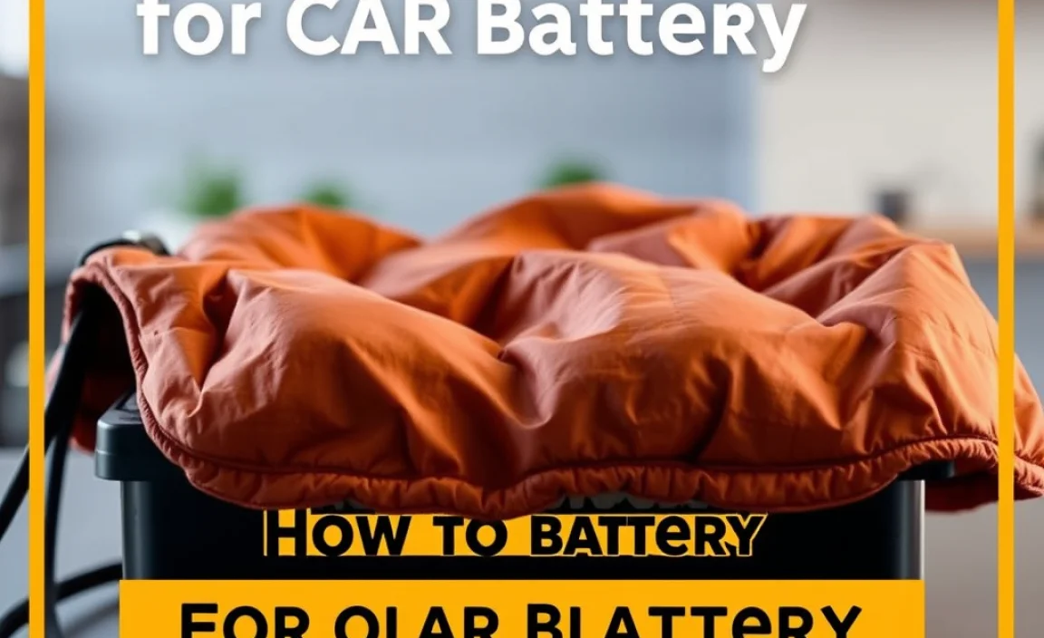 Heating Blanket for Car Battery: Essential Winter Protection - PowerUpTips