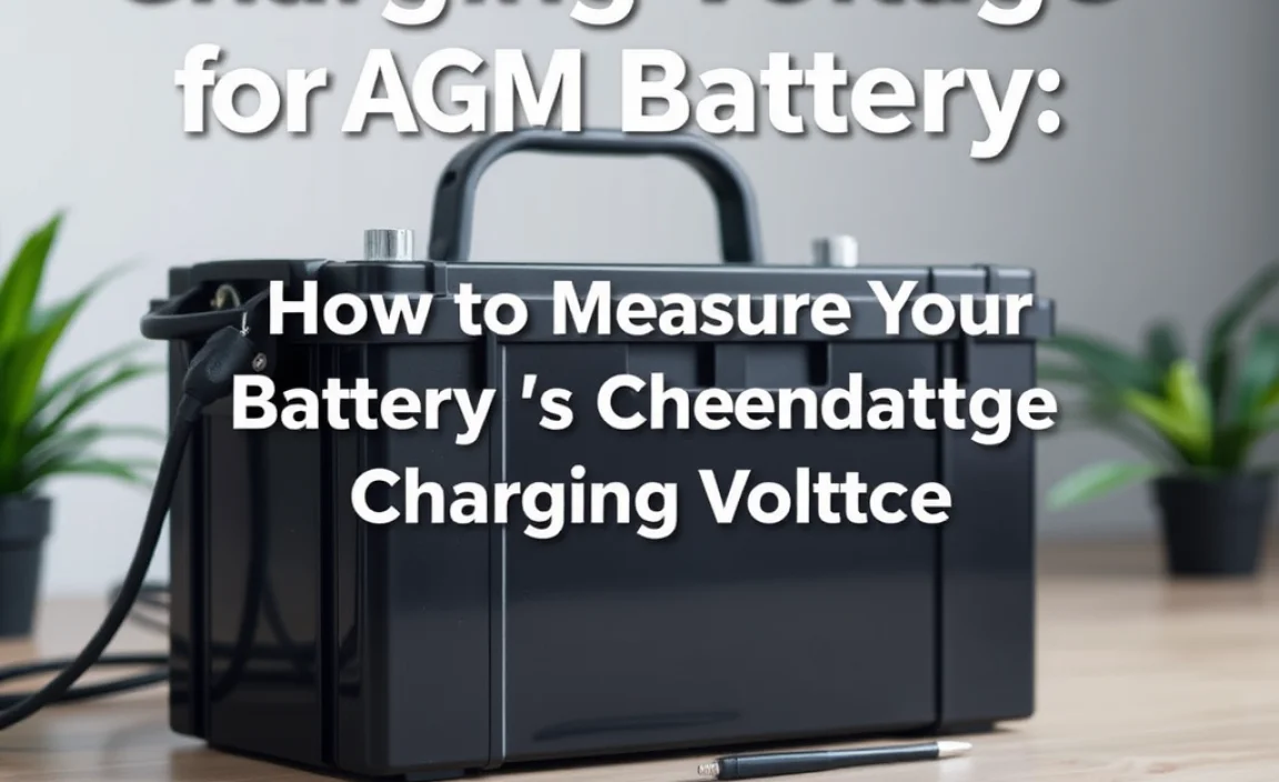 Charging Voltage for AGM Battery: Essential Guide - PowerUpTips