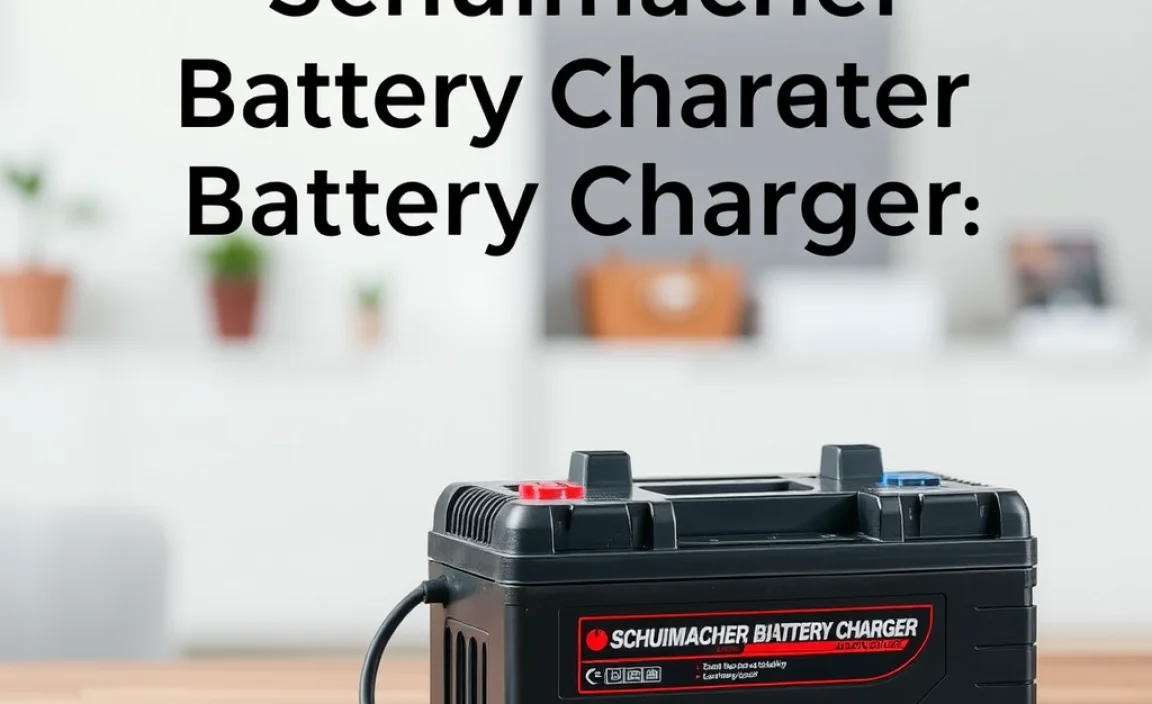 Easy Instructions For Schumacher Battery Charger Explained! - PowerUpTips
