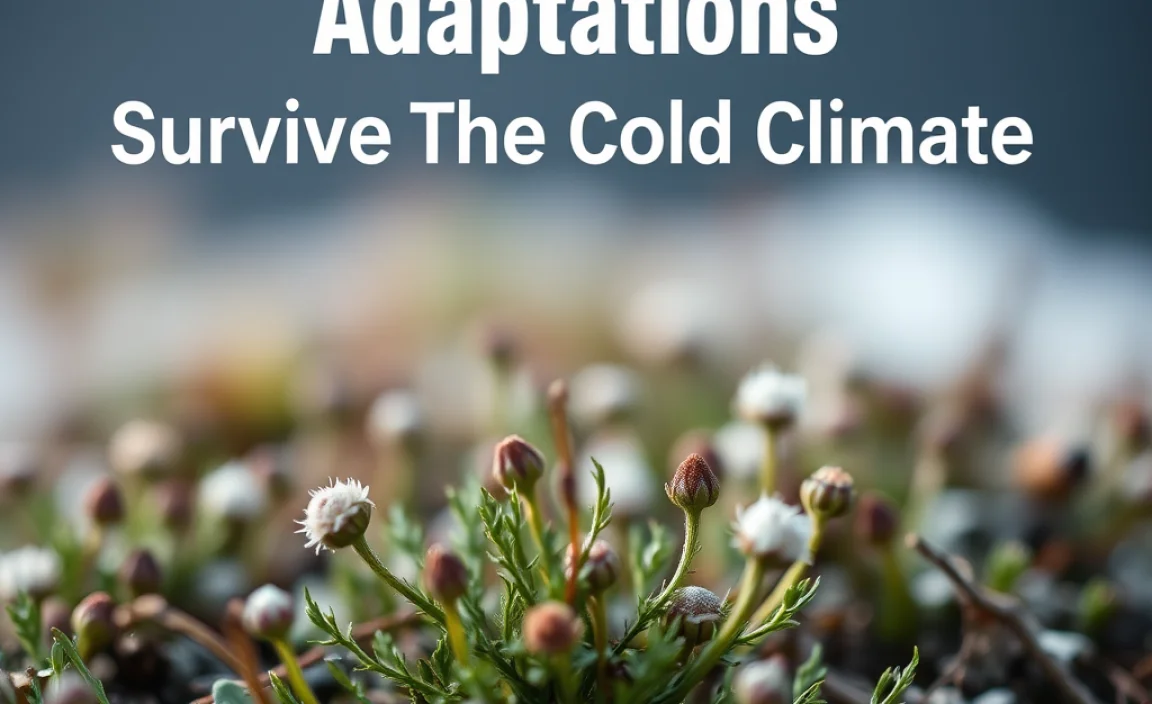 Tundra Plant Adaptations: Survive The Cold Climate - PowerUpTips
