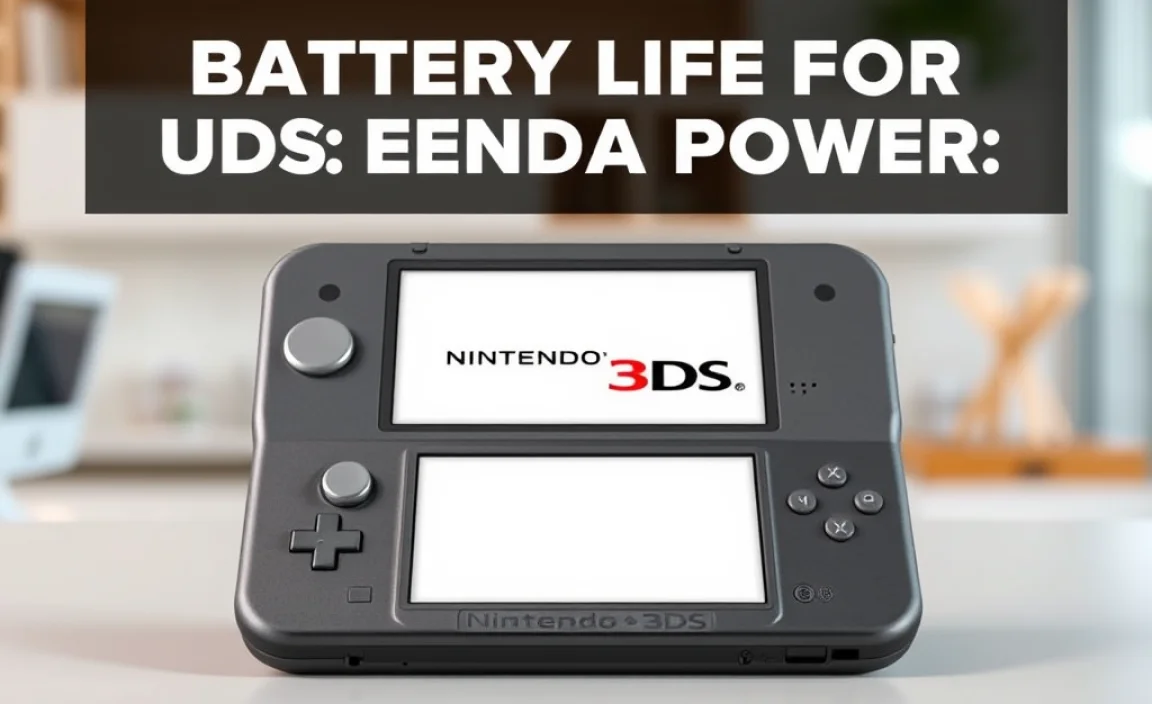 Battery Life for Nintendo 3DS: Essential Power - PowerUpTips