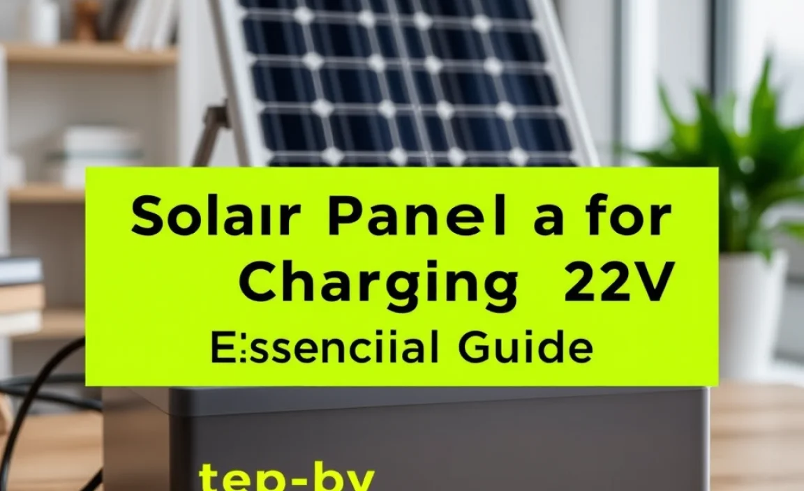 Solar Panel for Charging 12V Battery: Essential Guide - PowerUpTips