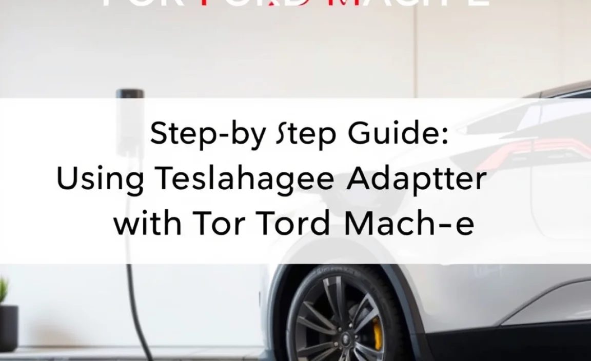Tesla Charger Adapter For Ford Mach E: Essential Guide - PowerUpTips