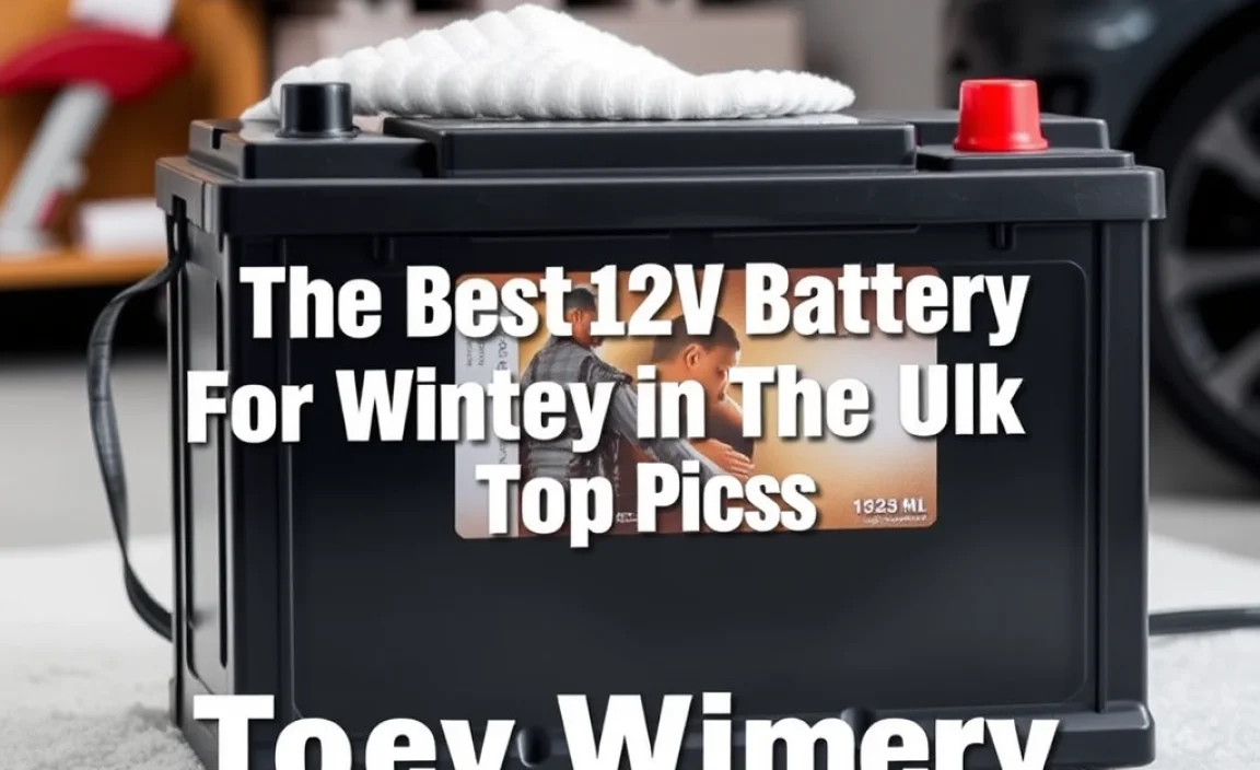 Best 12V Car Battery For Winter In Uk: Top Picks 2023 - PowerUpTips