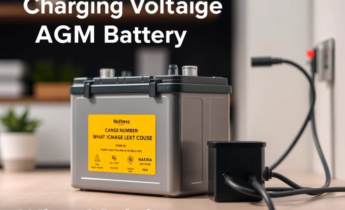 Charging Voltage for AGM Battery: Essential Guide - PowerUpTips