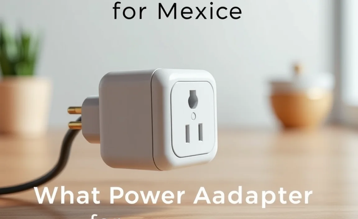 What Power Adapter for Mexico: Essential Guide - PowerUpTips