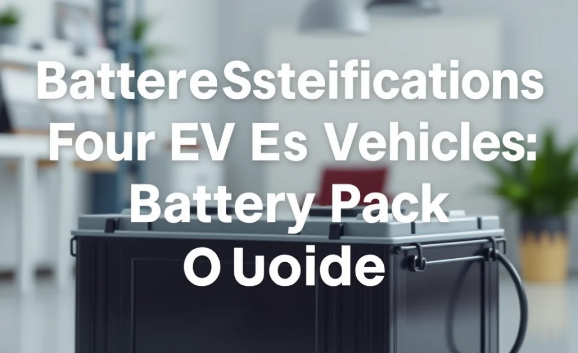 Battery Specifications For Electric Vehicles: Essential Guide - PowerUpTips