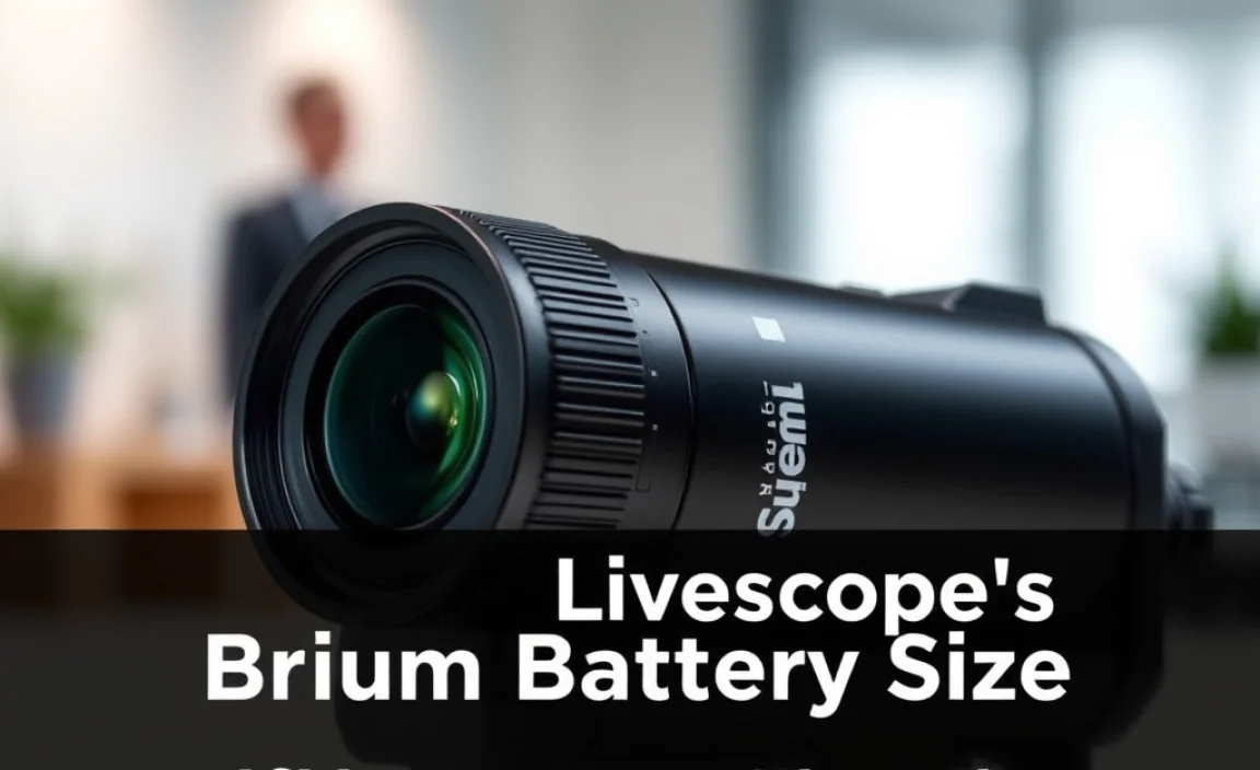 Optimal Livescope Lithium Battery Size - PowerUpTips