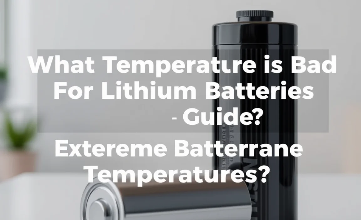 What Temperature Is Bad For Lithium Batteries: Essential Guide ...