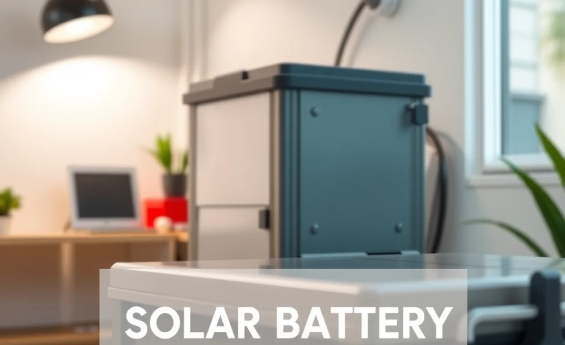 Solar Battery Backup: Essential Power Solution - PowerUpTips