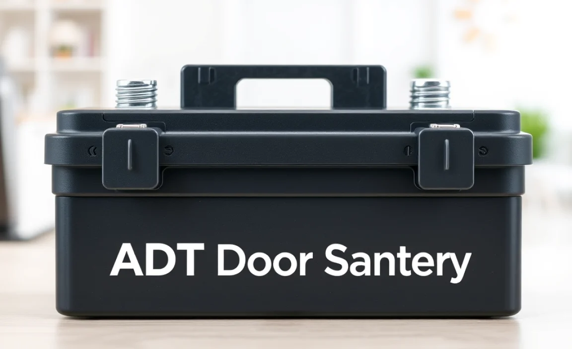 ADT Door Sensor Battery: Essential Power - PowerUpTips