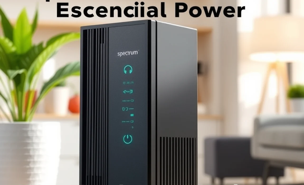 Battery for Spectrum Modem: Essential Power - PowerUpTips
