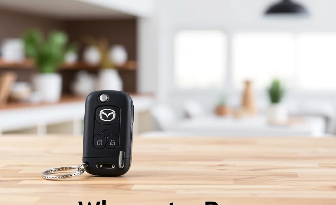 Find Your Replacement Battery For Mazda 3 Key Fob Here! - PowerUpTips