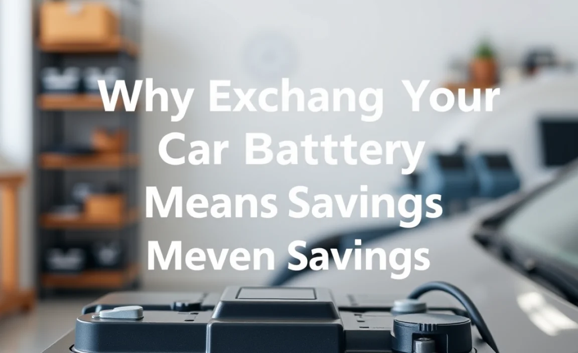 Exchange Old Car Battery for New: Proven Savings - PowerUpTips