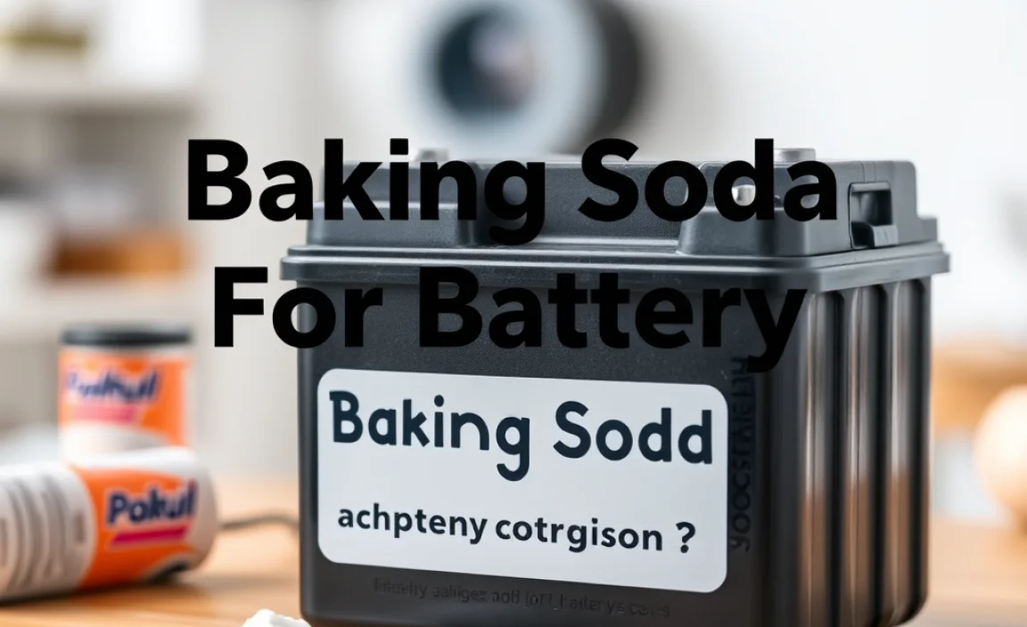 Baking Soda For Battery Corrosion: Quick Fix Guide - PowerUpTips