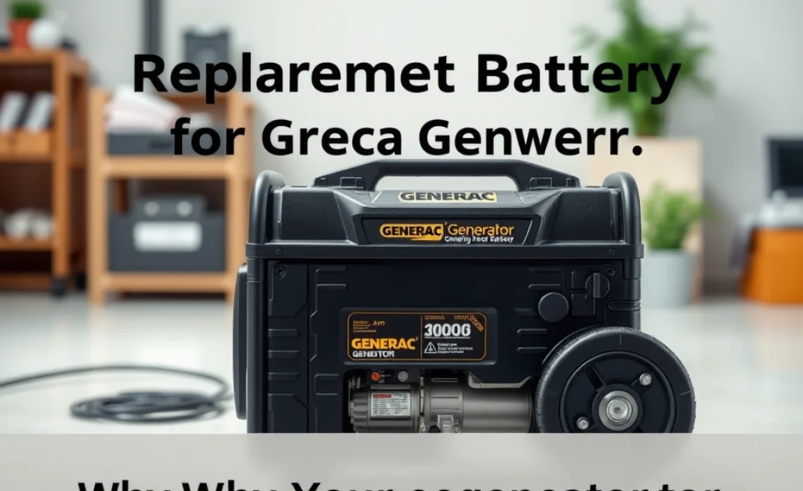 Replacement Battery for Generac Generator: Essential Power - PowerUpTips